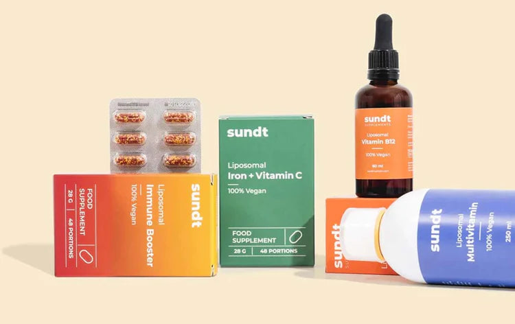 Vitamine und Supplements im Angebot – Sundt